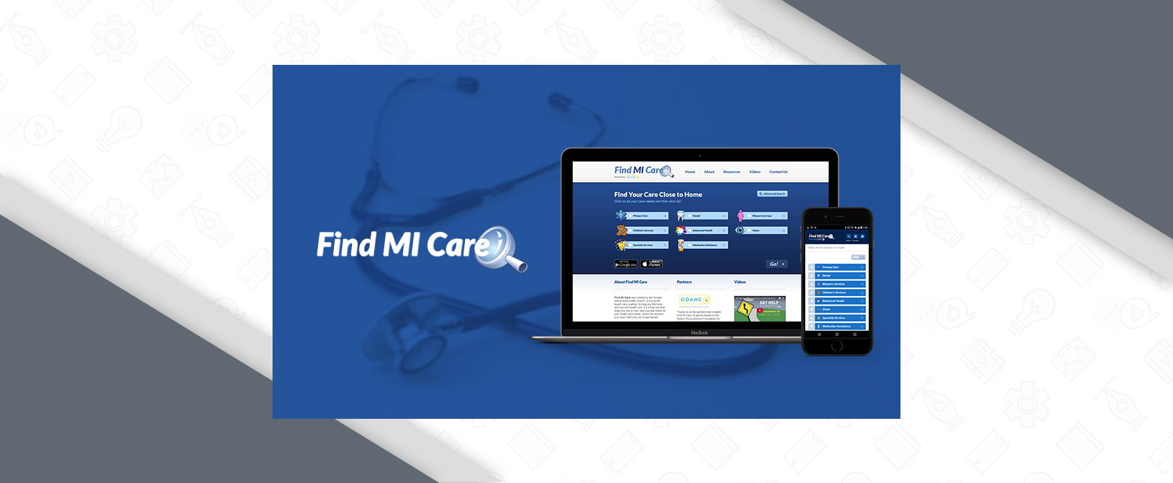 Find MI Care: Website & Mobile App Design & Development - Media Genesis