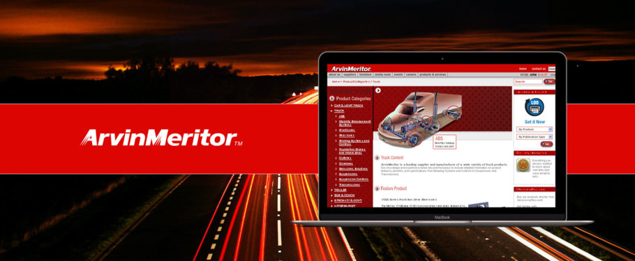 ArvinMeritor | Website & 3D Modeling » Media Genesis